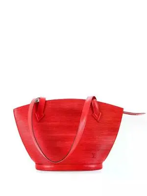 LOUIS VUITTON Saint Jacques Handbag Epi Leather Pm Shoulder Bag - Red