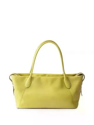 Prada Ouvert Large Leather Tote Bag