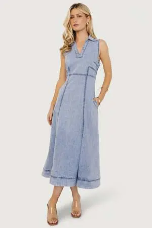 IN LOOM Georgia Sleeveless Midi Dress