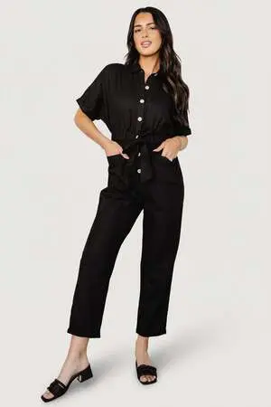 IN LOOM Dallas Button Up Jumpsuit