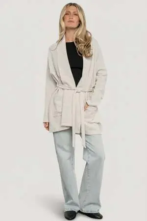 GILLI Clairemont Cardigan - Light Gray