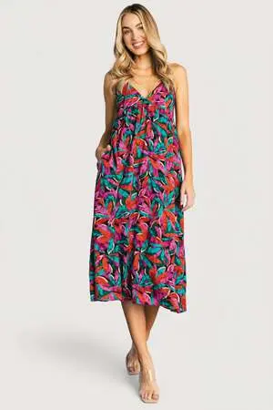 PRIMEDAYS Granada Midi Dress - Multi Print
