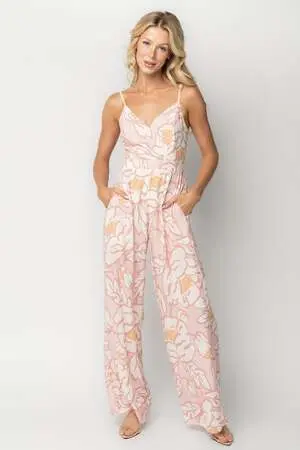 IN FEBRUARY Ember Jumpsuit - Pink