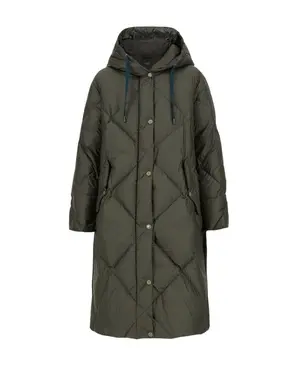 Max Mara Long-sleeved Down Jacket - Black