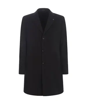 Tagliatore Single-breasted Felted Coat