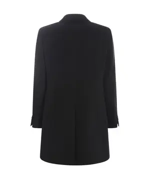 Tagliatore Single-breasted Felted Coat