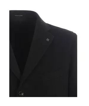 Tagliatore Single-breasted Felted Coat