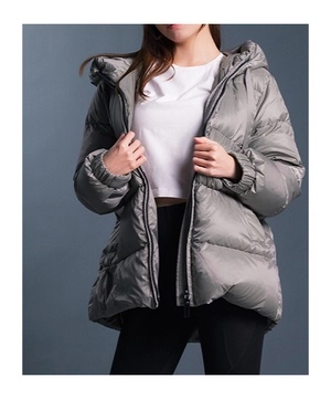 Max Mara Hooded Down Jacket