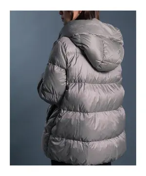 Max Mara Hooded Down Jacket