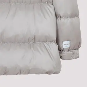 Max Mara Hooded Down Jacket