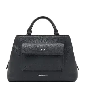 Armani Exchange Pocket-detail Tote Bag - Black
