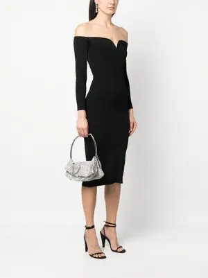 Benedetta Bruzziches Crystal Decorated Shoulder Bag