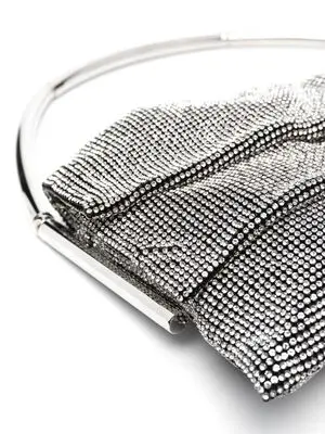 Benedetta Bruzziches Crystal Decorated Shoulder Bag