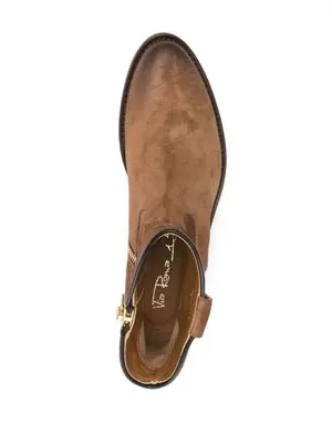 VIA ROMA 15 Logo Short Boots