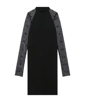 Givenchy Dress In Bi-material 4g Pattern