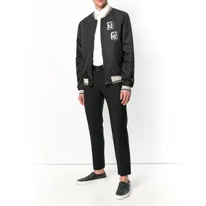 Dolce & Gabbana Techno Cloth Casual Bomber Jacket