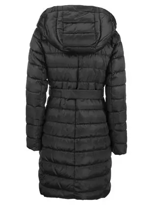 Max Mara Double-sided Down Jacket With Hood And Belt