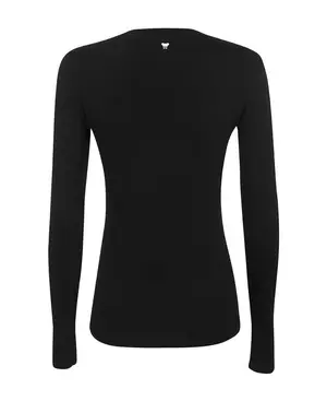 Max Mara Logo Long-sleeved T-shirt