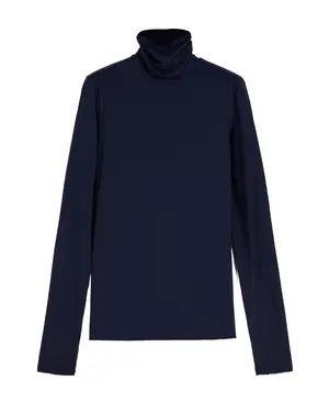 Sportmax Turtleneck Long-sleeved Jumper - Black