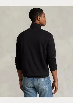 Polo Ralph Lauren Plain Jersey Semi-zipper Sweater