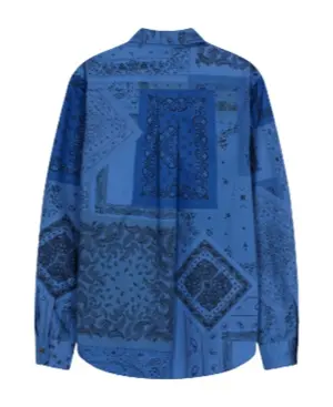 Kenzo Bandana-print Cotton Shirt