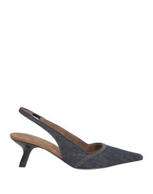 Brunello Cucinelli Pumps Size Textile Fibers - Blue