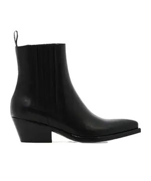 Sartore 45mm Parma Panelled Boots - Black