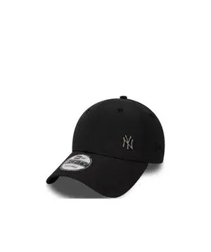 New Era Logo Embroidered Baseball Hat - Black