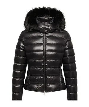 Moncler Badyeffe Hooded Short Down Jacket - Black