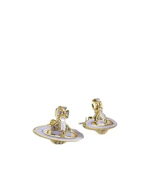 VIVIENNE WESTWOOD Logo Pendant Earrings