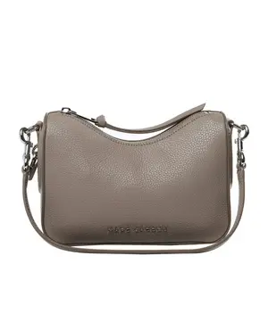 Marc Jacobs Padlock-embellishment Leather Shoulder Bag - Concrete