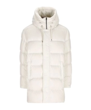 Herno High-neck Hooded Drawstring Puffer Coat