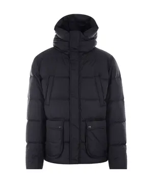 Herno High Neck Hooded Down Jacket
