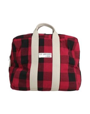 FAY ARCHIVE Handbag Wool, Polyamide - Red