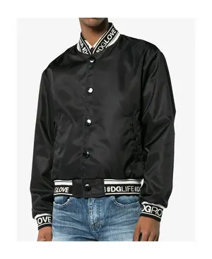 Dolce & Gabbana Logo Bomber Jacket