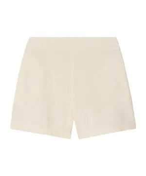 Lisa Marie Fernandez Solid Color Woven Shorts - Nude