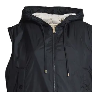 Max Mara Reversible Padded Gilet - Black