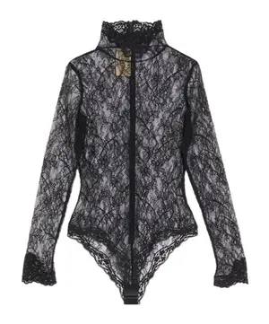 Valentino Garavani Floral Lace Body - Black