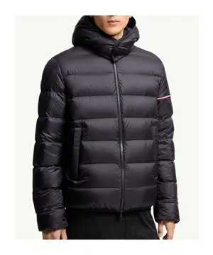 Moncler Ravenlock Hooded Short Down Jacket