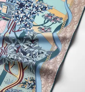 Dior Avenue90 Square Scarf