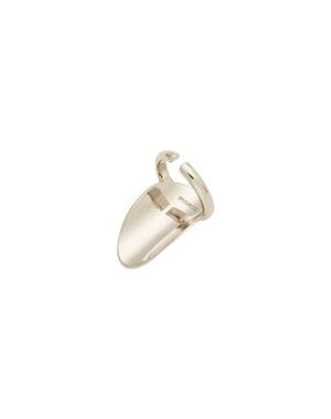 Rabanne Single Earring Brass - Silver