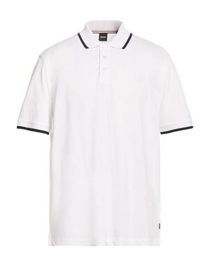 BOSS Polo Shirt Size Cotton - White