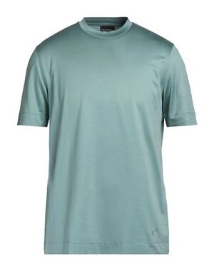 Emporio Armani T-shirt Light Size Lyocell, Cotton - Green