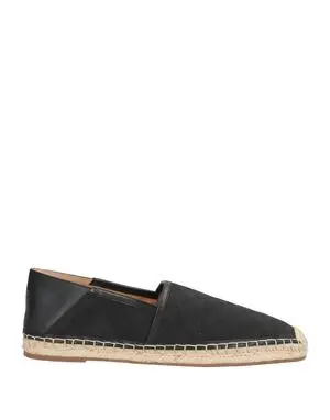 Emporio Armani Leather And Textile Espadrilles