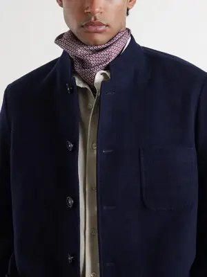 Massimo Alba Bali Wool, Silk, And Cashmere-blend Jacket