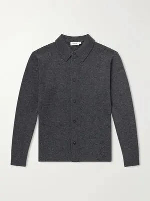 FRAME Wool Cardigan - Gray