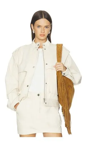 Isabel Marant Étoile Edany Jacket In Cream