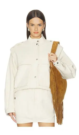 Isabel Marant Étoile Edany Jacket In Cream