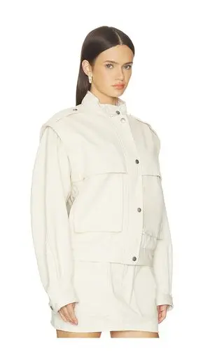 Isabel Marant Étoile Edany Jacket In Cream