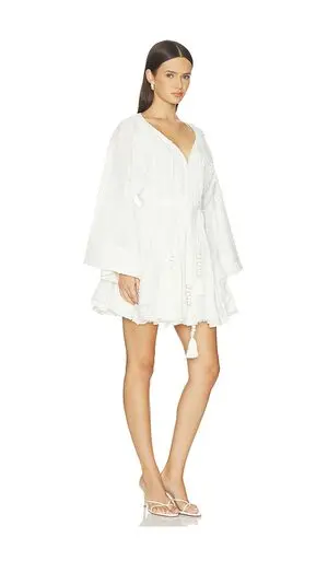 Alexis Palmari Knot Embroidered Dress